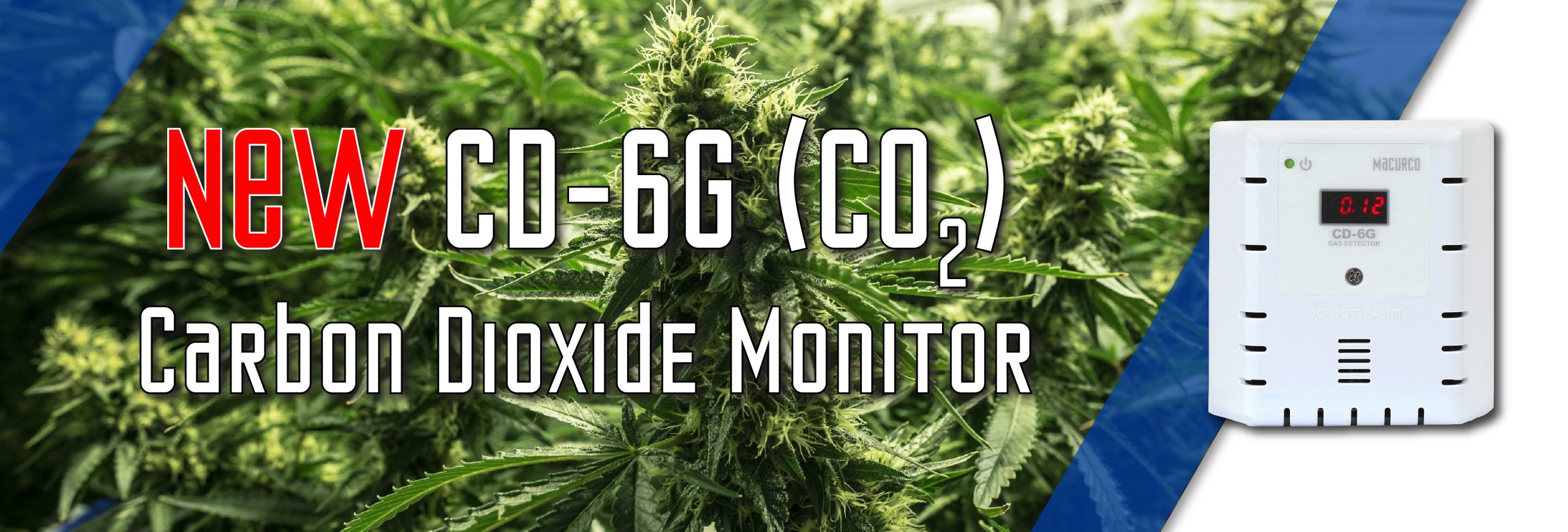 Carbon Dioxide Monitor | CD-6G | - Macurco Gas Detection